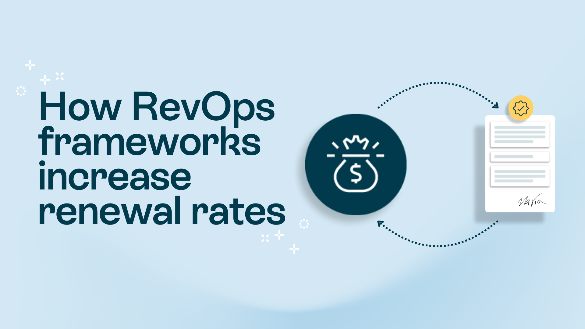 How RevOps frameworks increase renewal rates - Oneflow